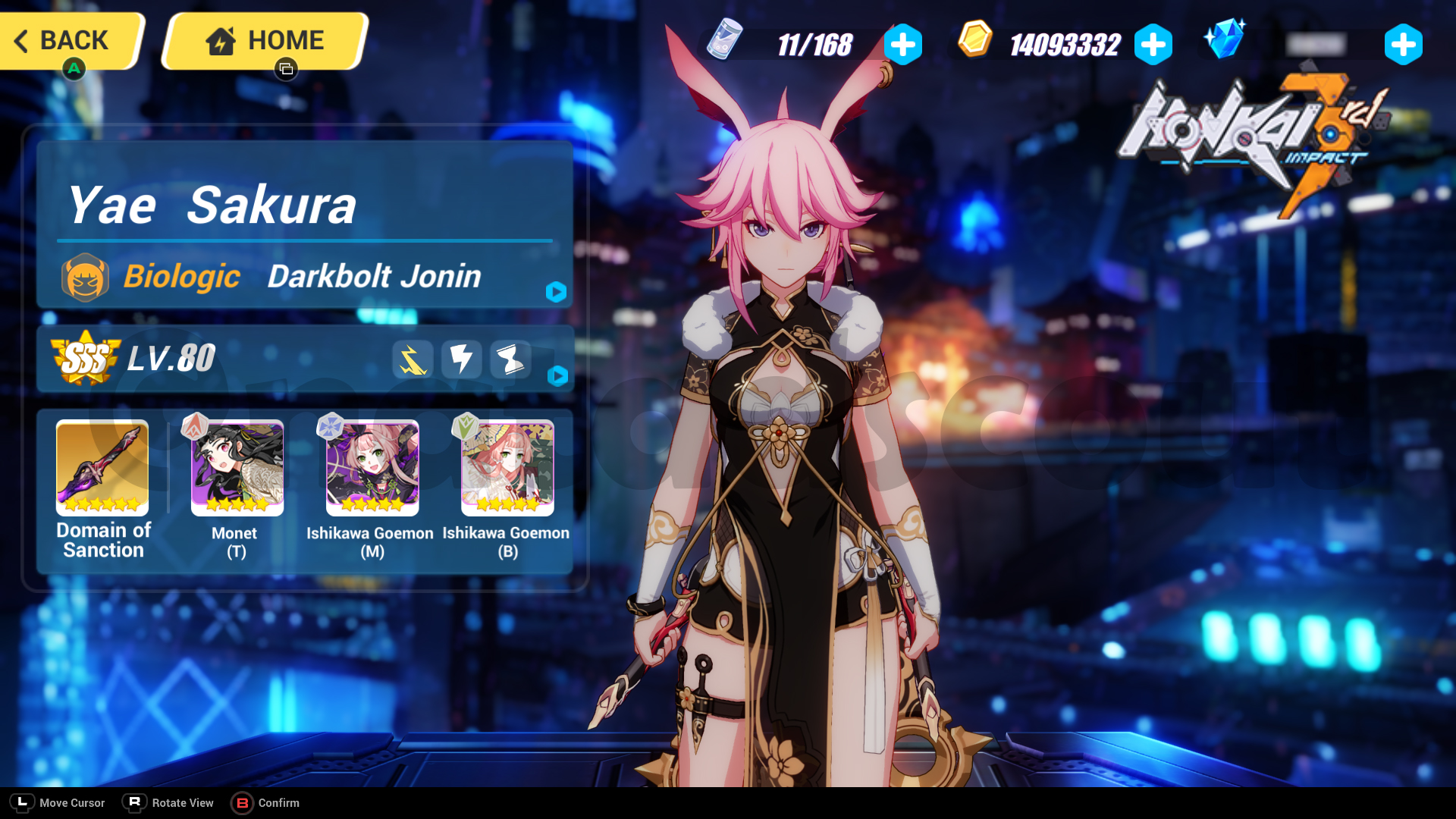 Fullset #6 - Darkbolt Jonin Honkai Impact 3rd | HoYoLAB