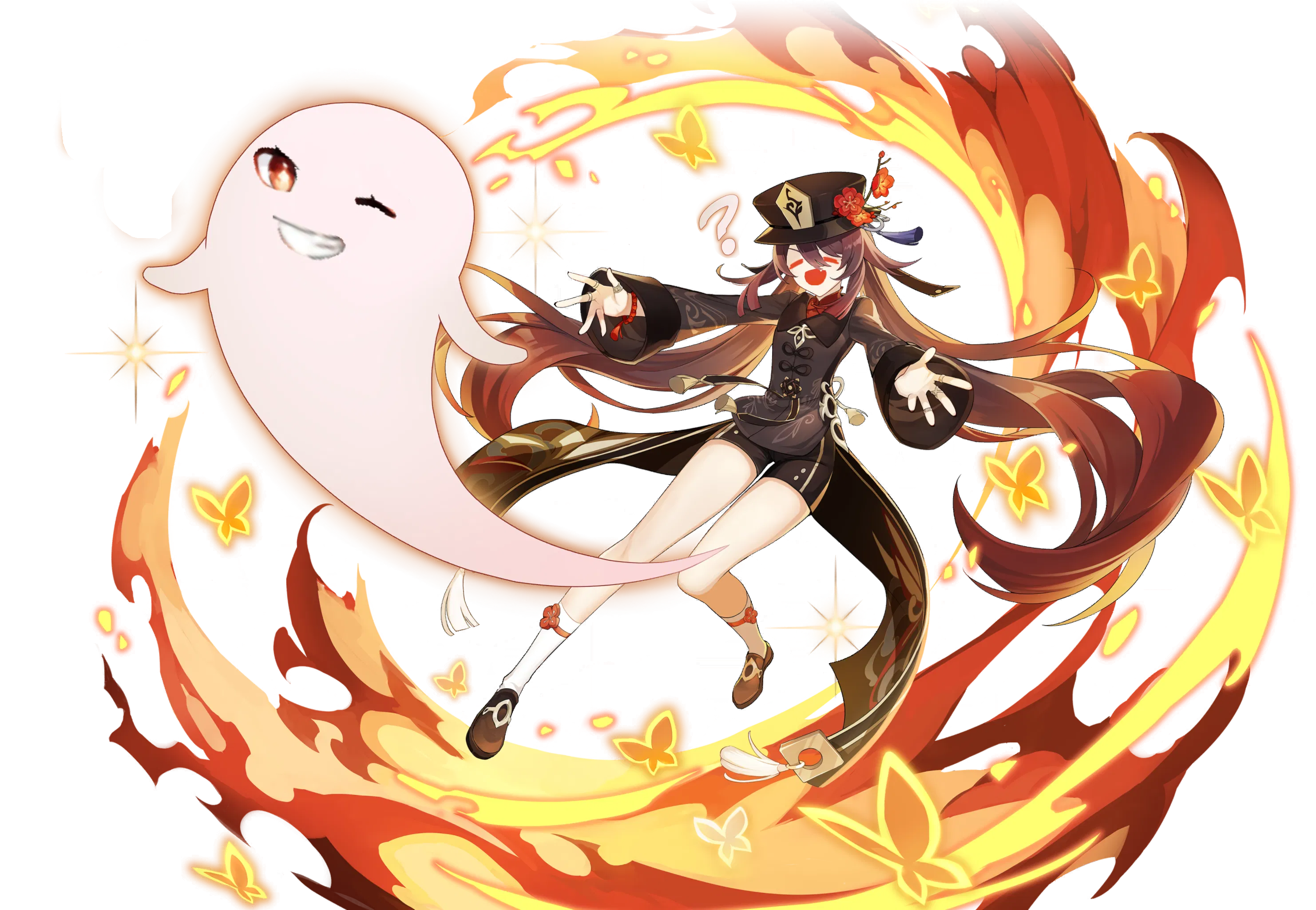 With the power of IbisPaint X, I have become II Dottore Genshin Impact ...