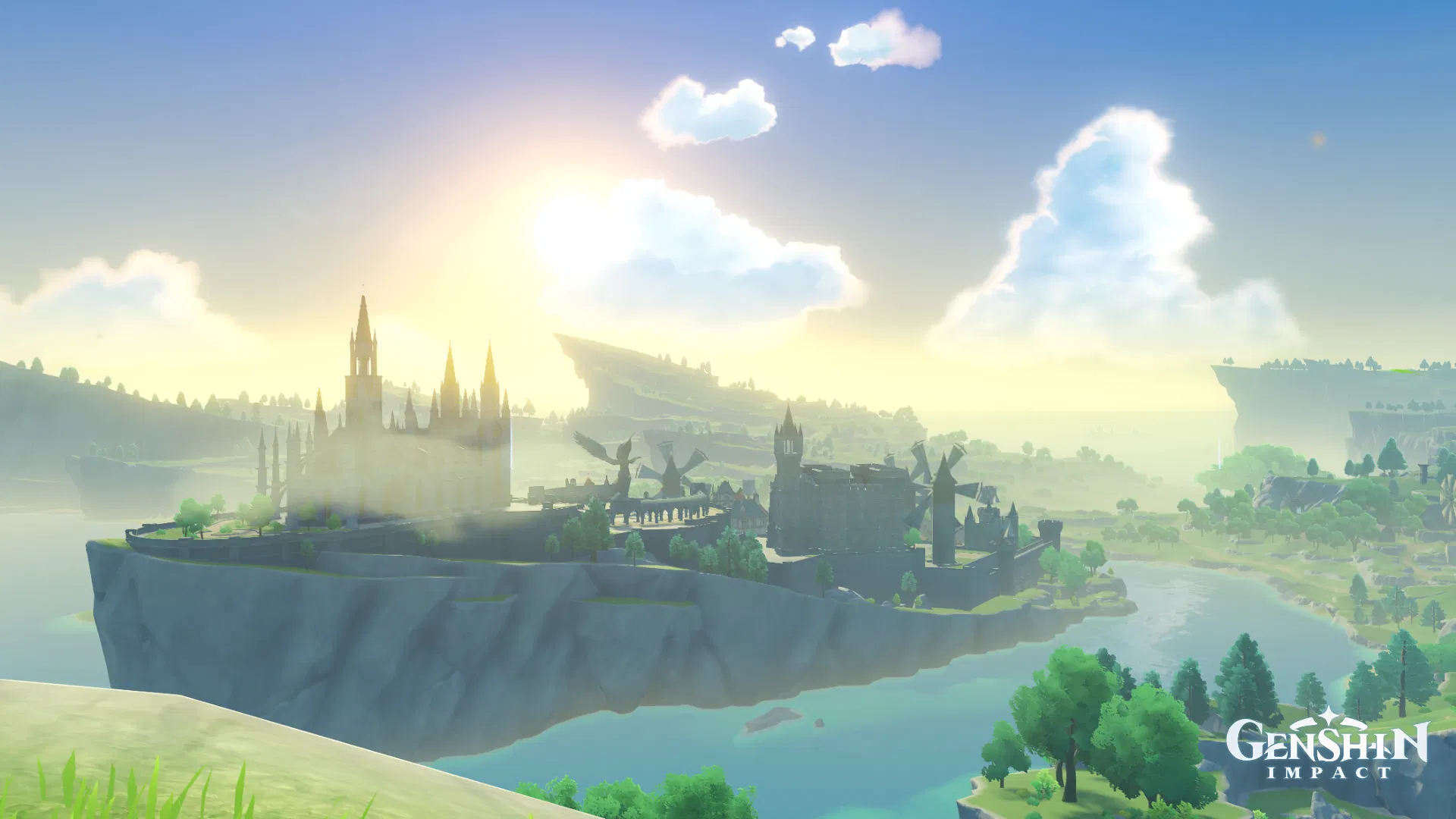 Mondstadt City Shots (At Early Morning) Genshin Impact | HoYoLAB