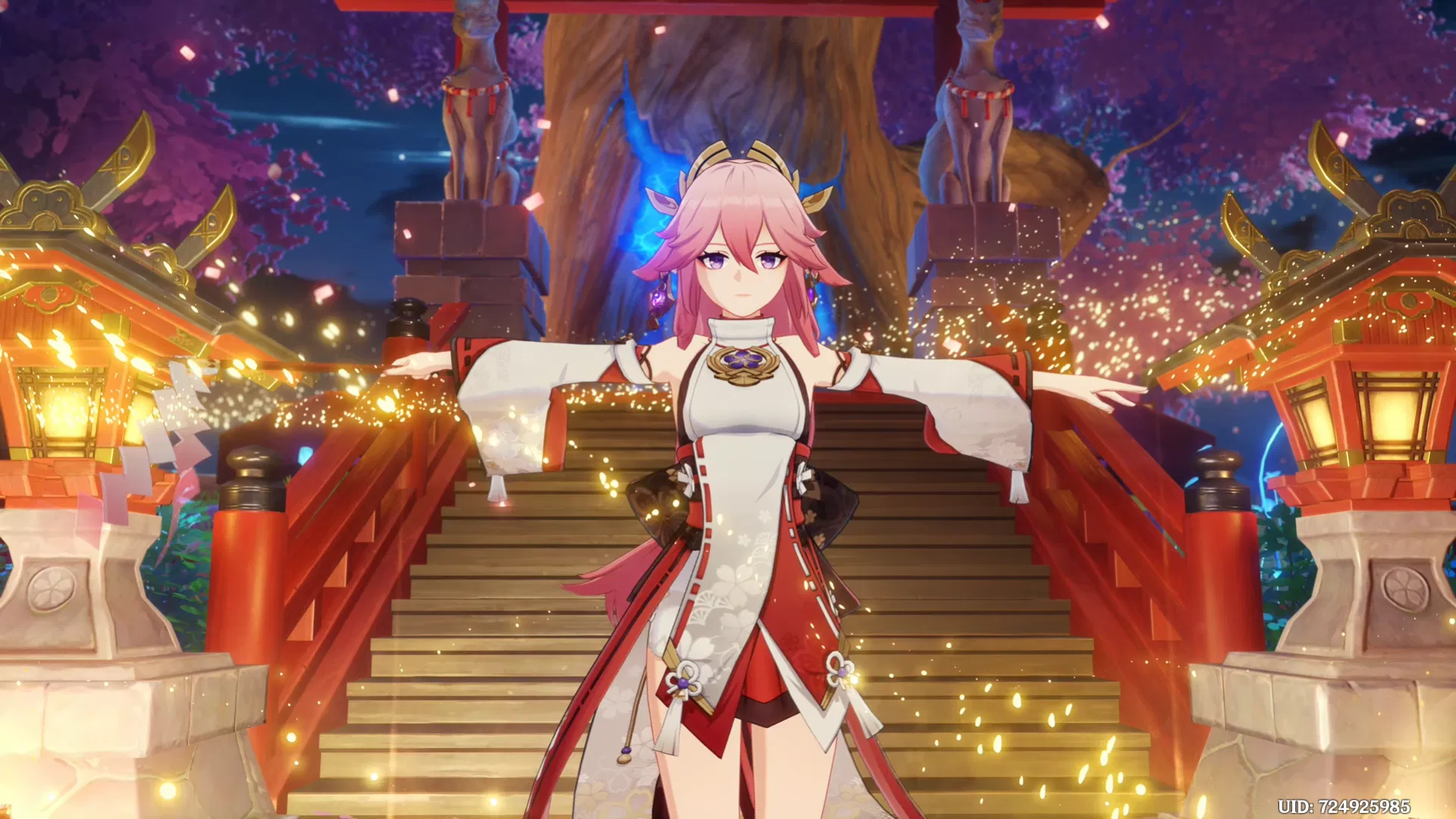 Yae Miko during the ritual Genshin Impact | HoYoLAB