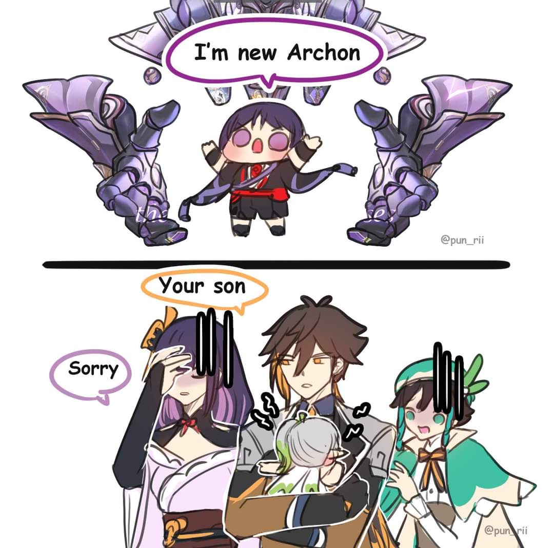 Whose Son is this? (by Pun-Rii) Genshin Impact | HoYoLAB