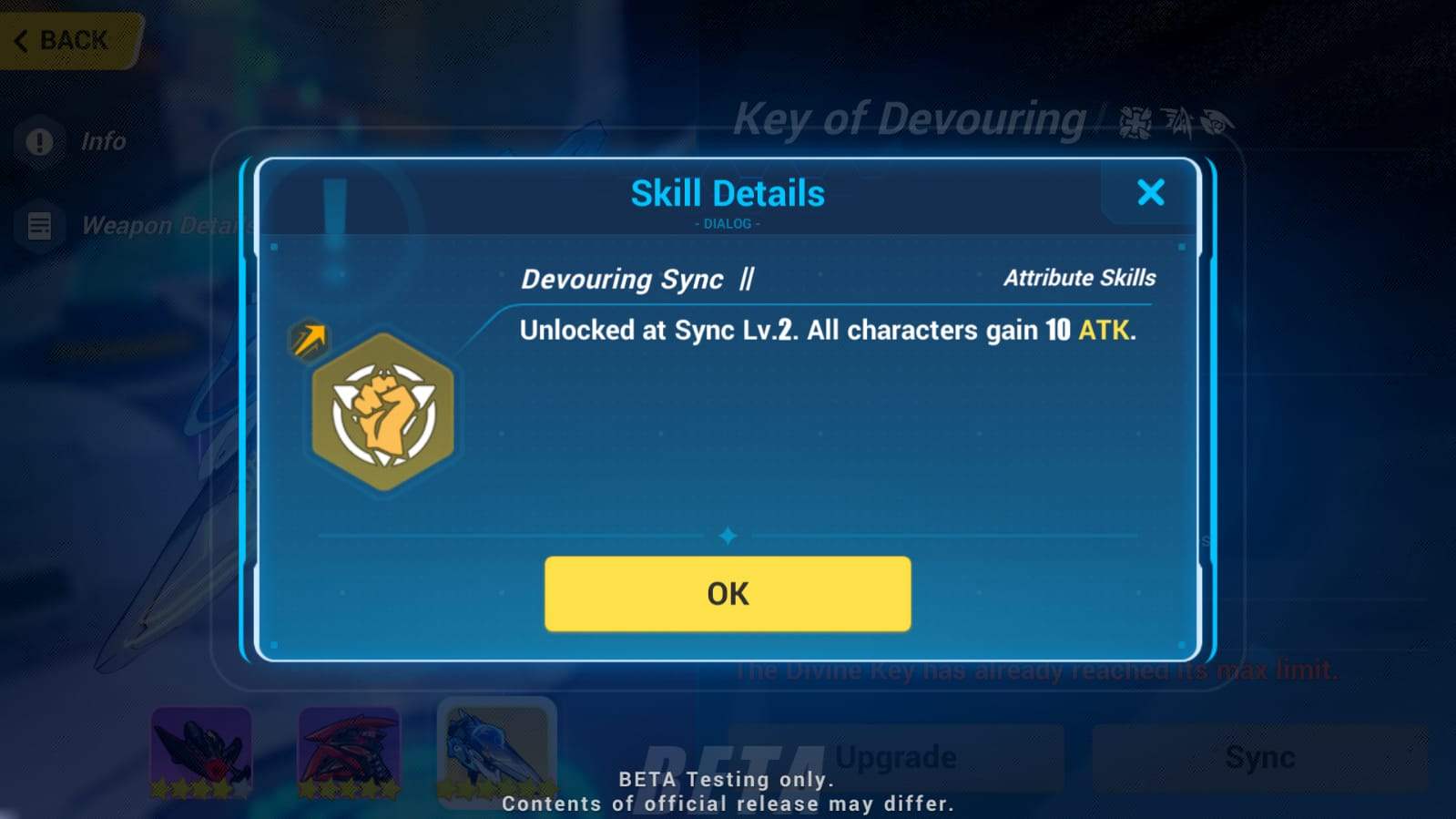 [6.1 HI3 BETA] Rincian Senjata Divine Key - Star of Eden : Anti Entropy ...