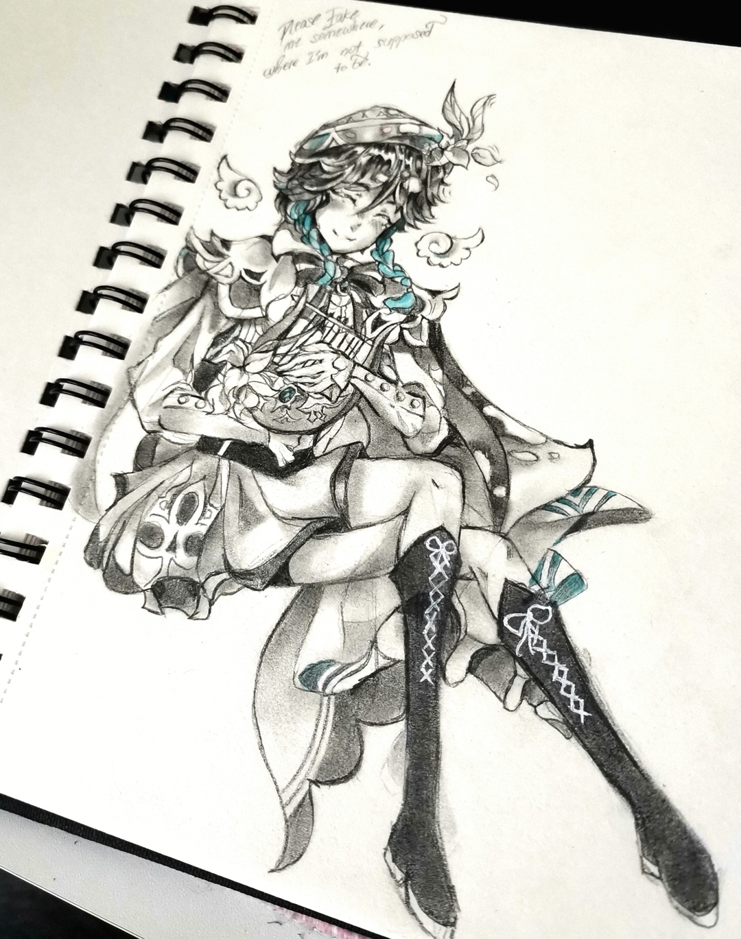 Venti Fanart! Genshin Impact | HoYoLAB