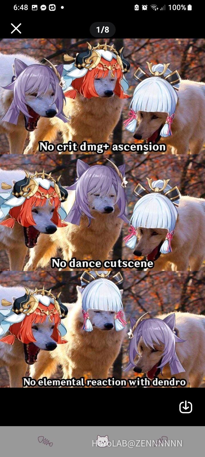 All of that,but nilou is still my fav. (Meme Not Mine) Genshin Impact ...
