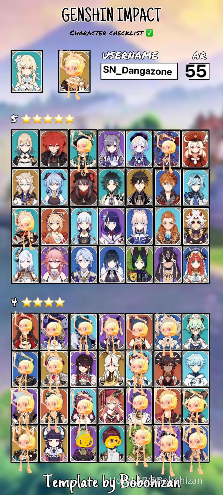 Character list Genshin Impact | HoYoLAB