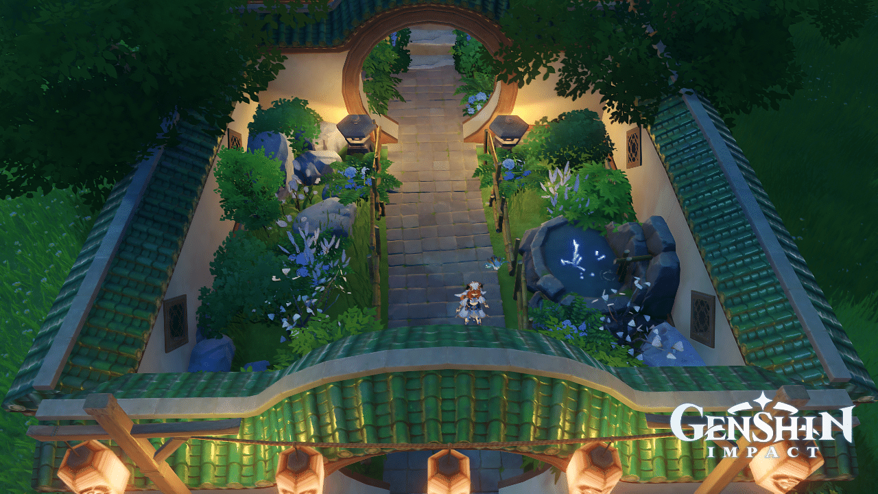 Mountainside Village [Liyue] | Serenitea Pot Build Genshin Impact | HoYoLAB