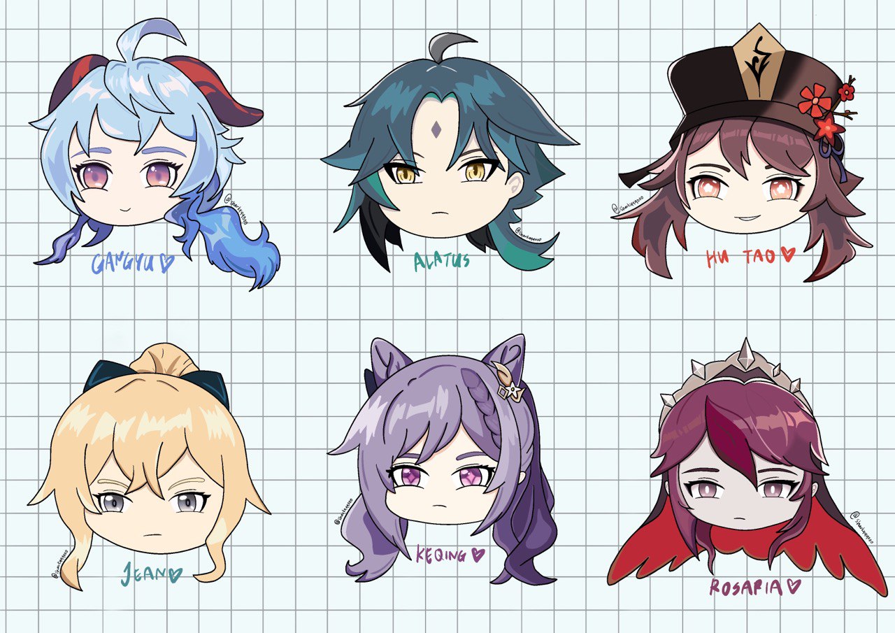 Chibi genshin characs :)) Genshin Impact | HoYoLAB