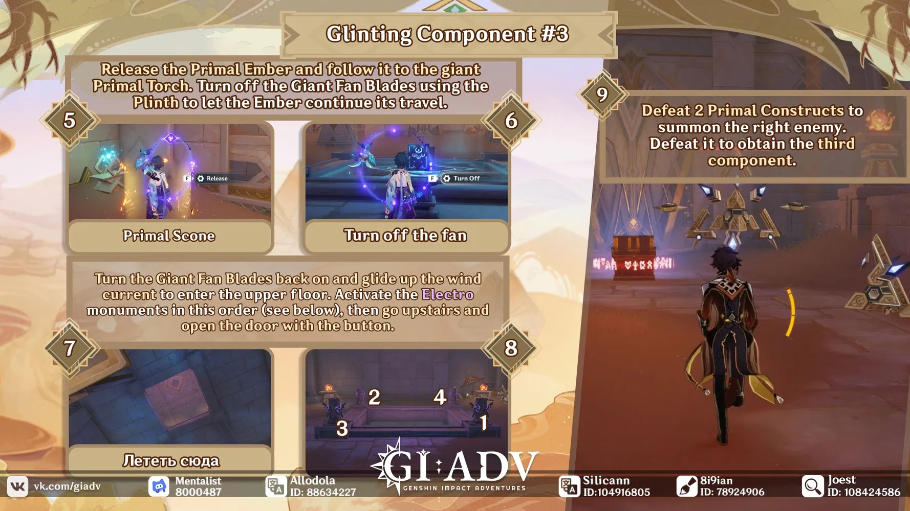 Guide to 5 Glinting Components Location Genshin Impact | HoYoLAB