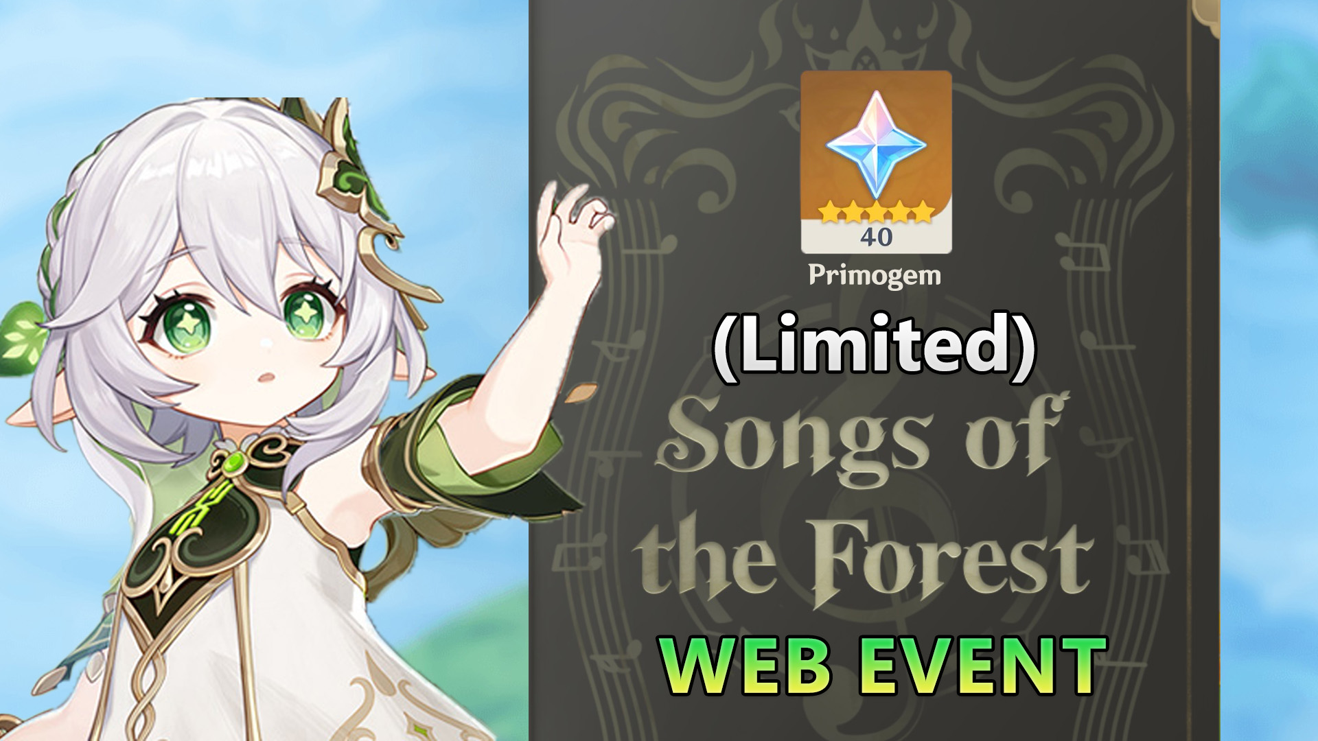 New Songs of the Forest Web Event Guide Genshin Impact | HoYoLAB