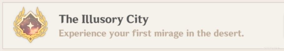 First mirage achievement 😊 Genshin Impact | HoYoLAB