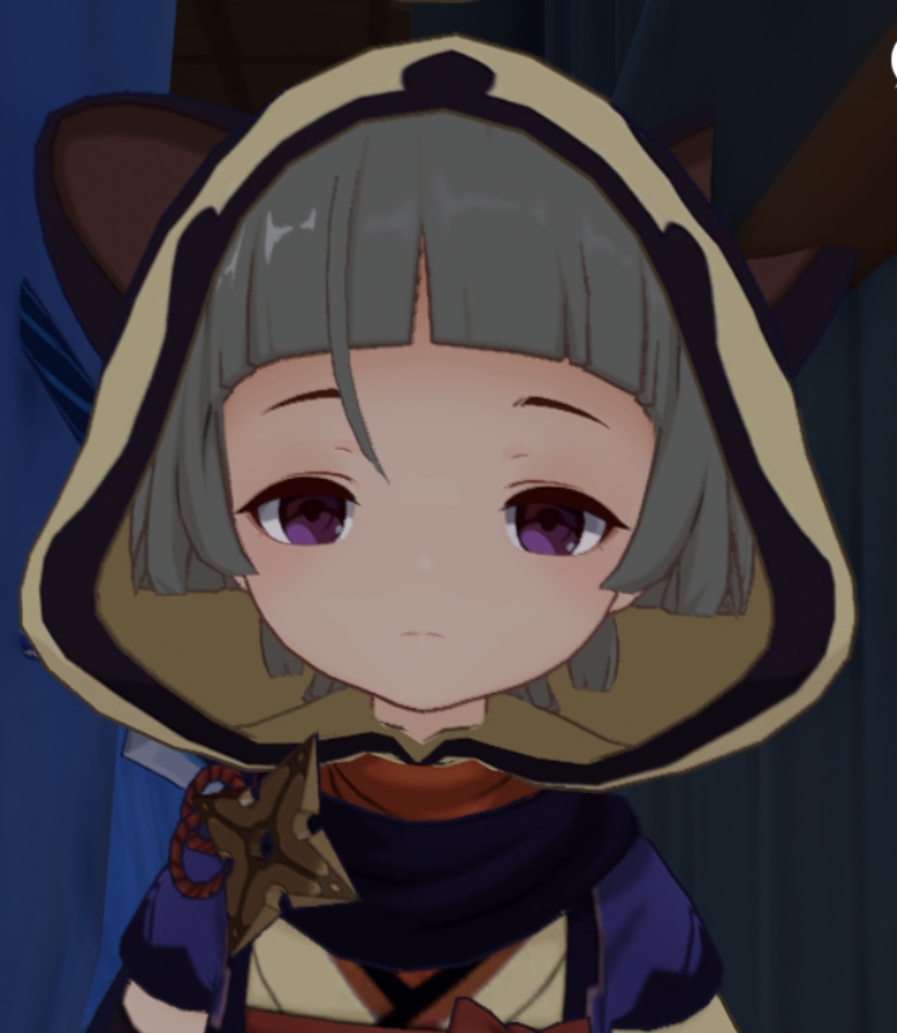 Pov: you wake up sayu whiles she’s having the best sleep she’s ever had ...