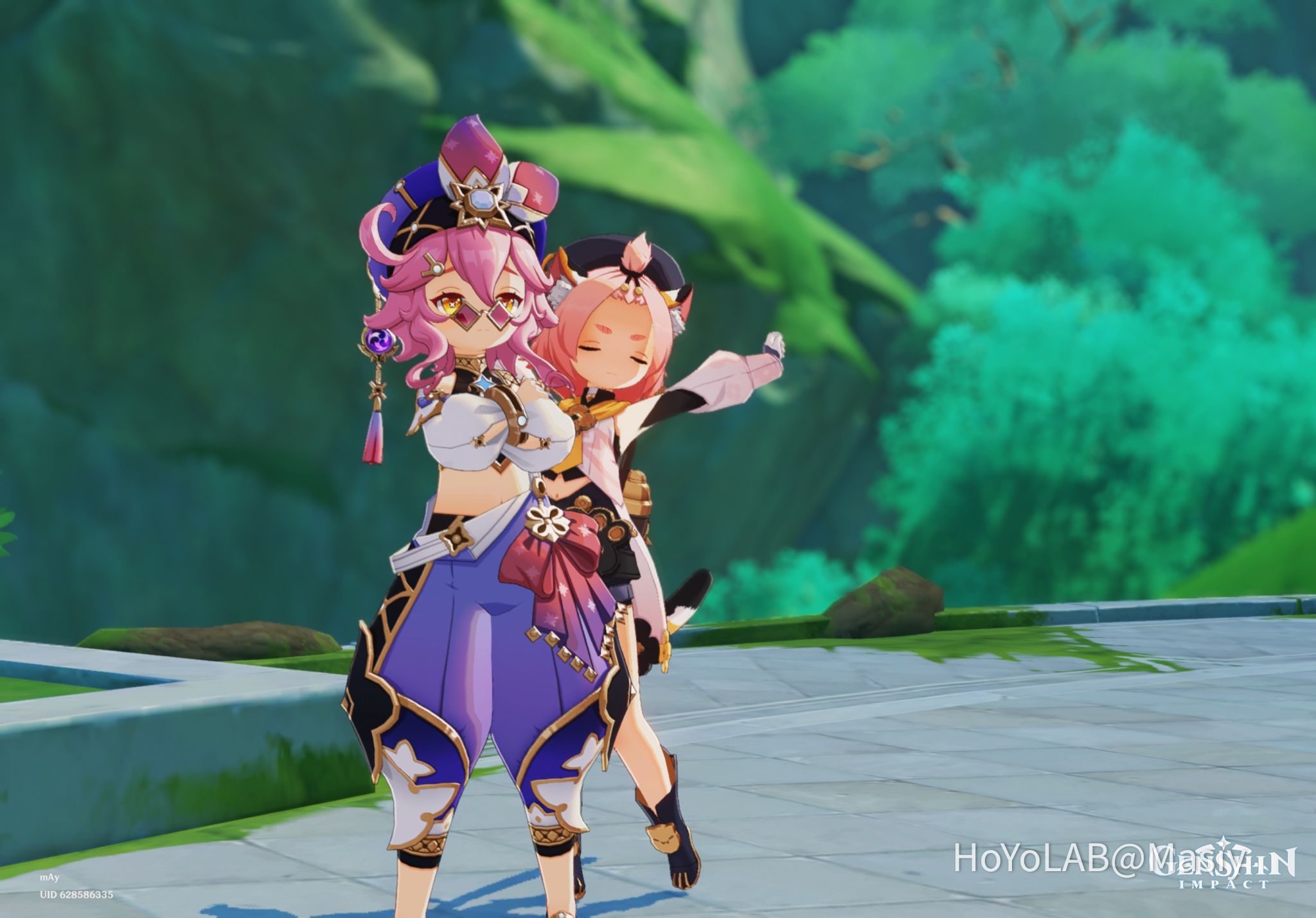 Pink hair Genshin Impact | HoYoLAB