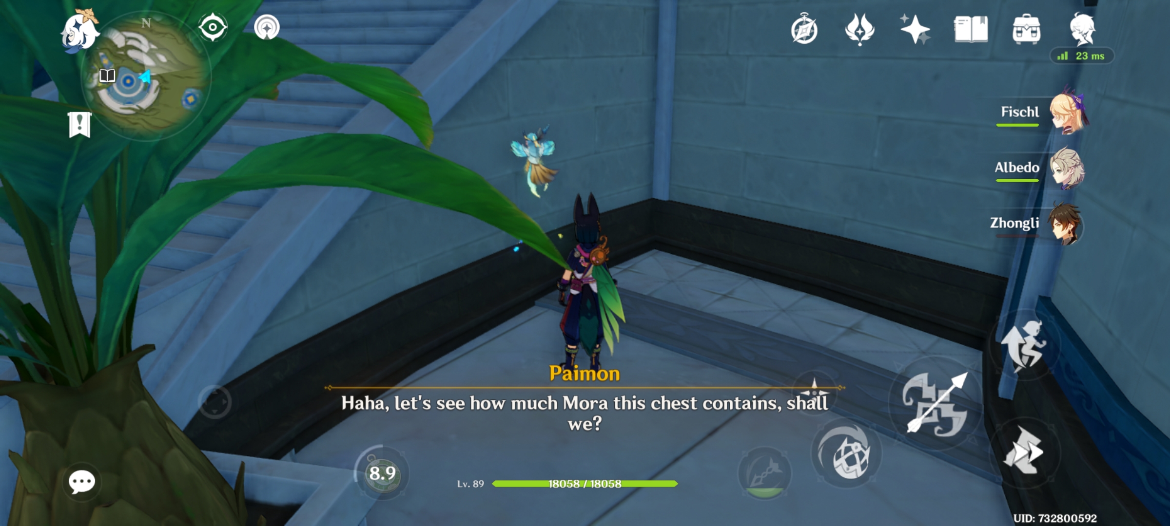 5 seconds after acquiring the sumeru treasure compass... | Genshin ...