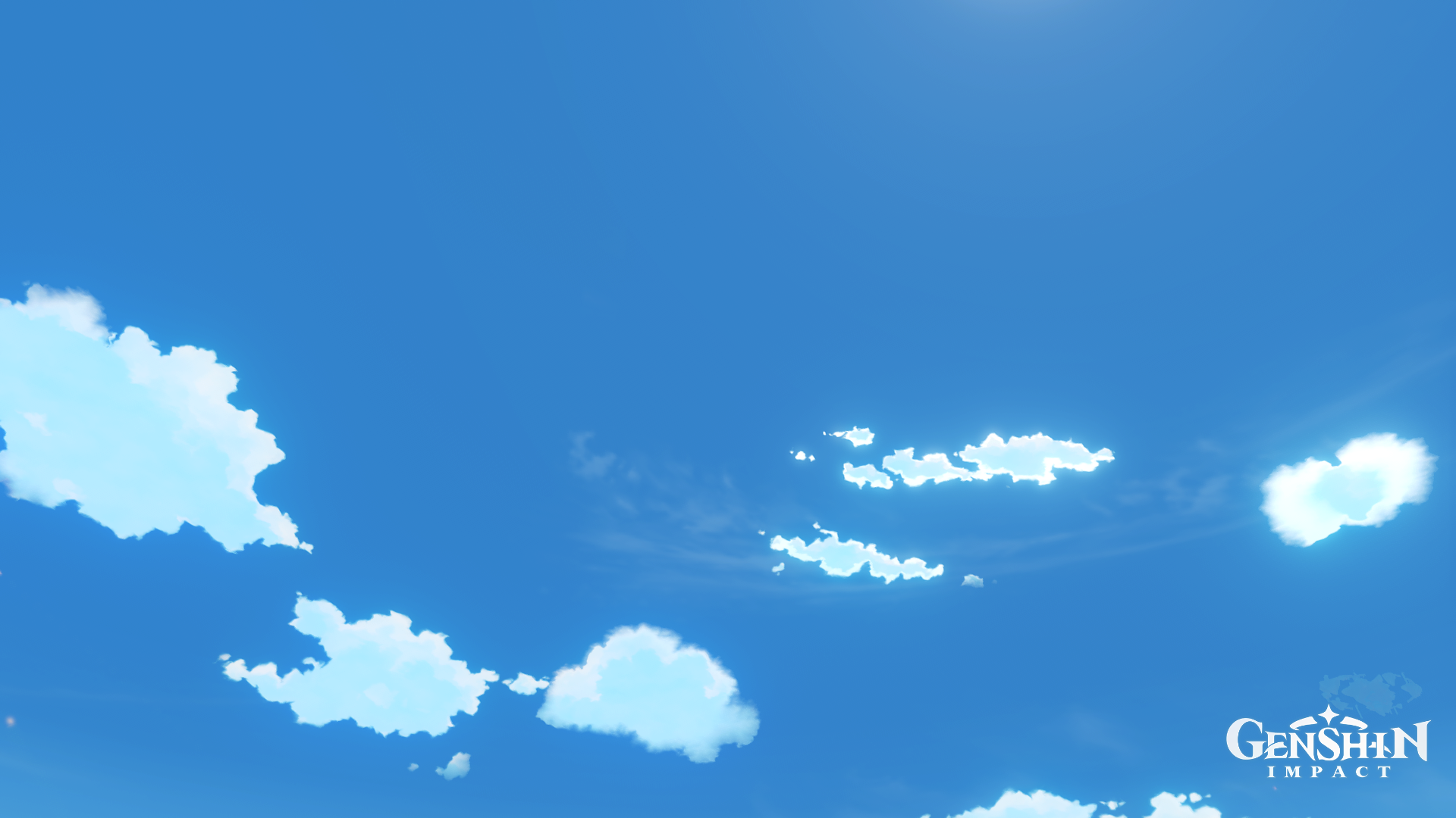 A plain blue sky! Genshin Impact | HoYoLAB