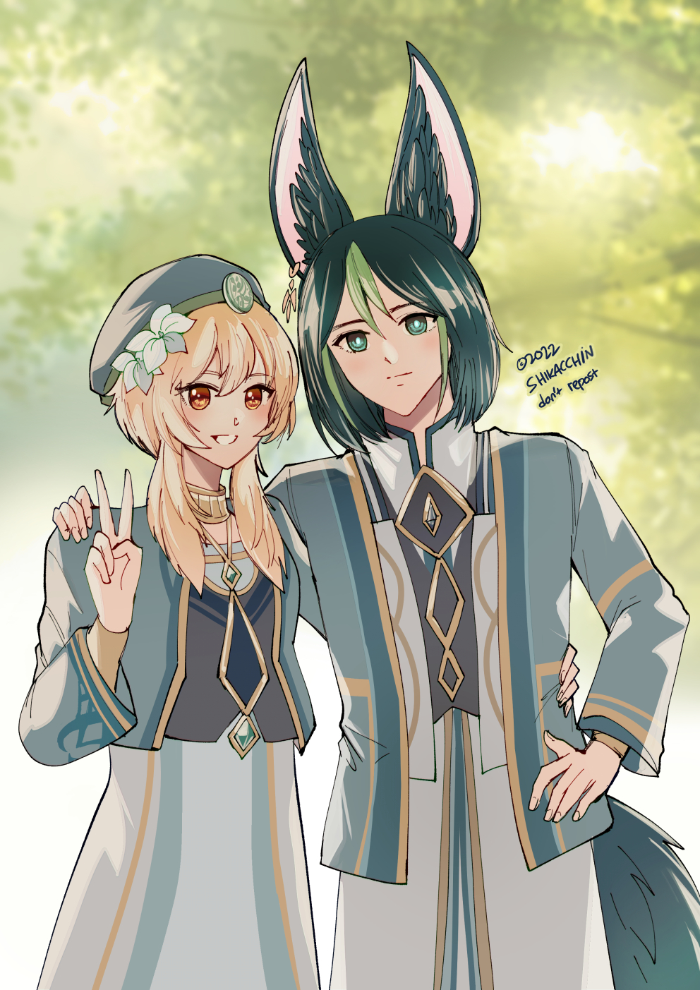 Tighnari Lumine wearing Akademiya outfit Genshin Impact | HoYoLAB