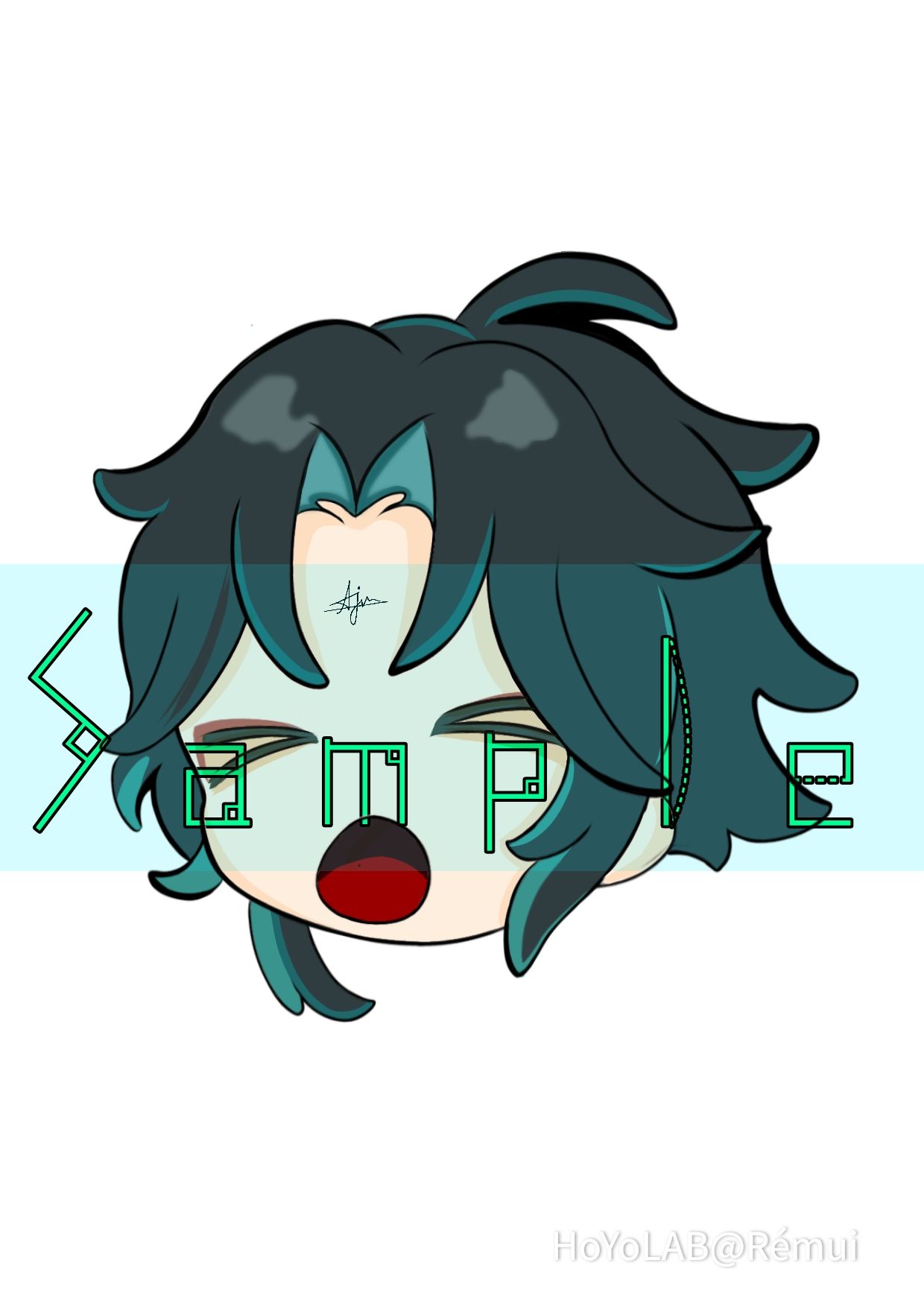 Here my chibi xiao screaming ಠ⁠_⁠ಠ won't u give him like or say ...