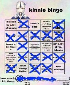 Kinnie bingo~ Genshin Impact | HoYoLAB