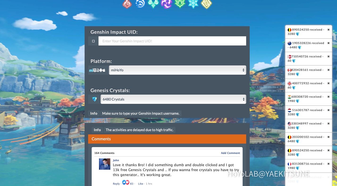 this is how u get hacked Genshin Impact | HoYoLAB