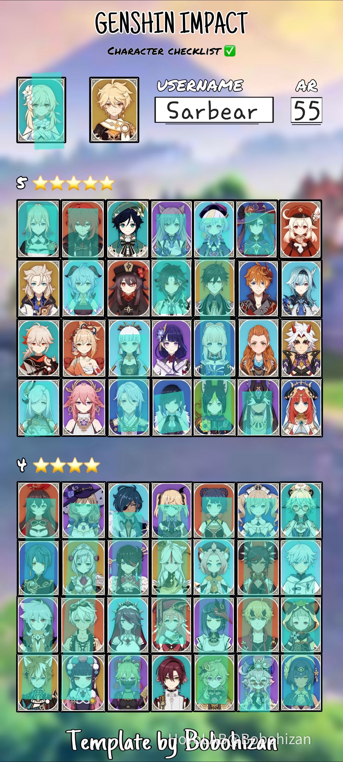 Figured that I'd hop on the trend Genshin Impact | HoYoLAB