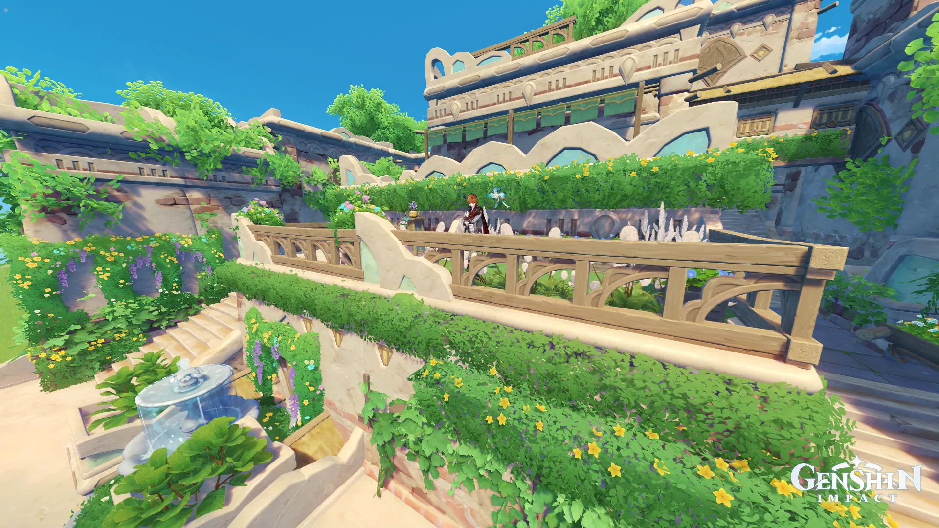 Sumeru Dessert House garden Genshin Impact | HoYoLAB