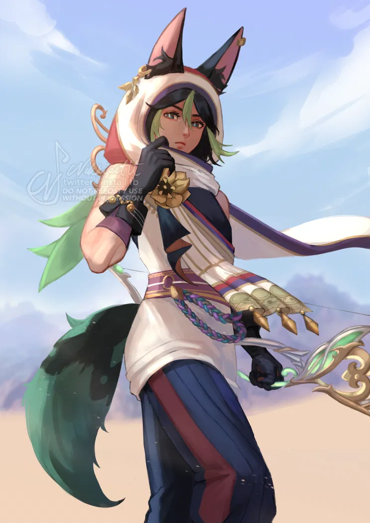 Desert Boys Genshin Impact | HoYoLAB