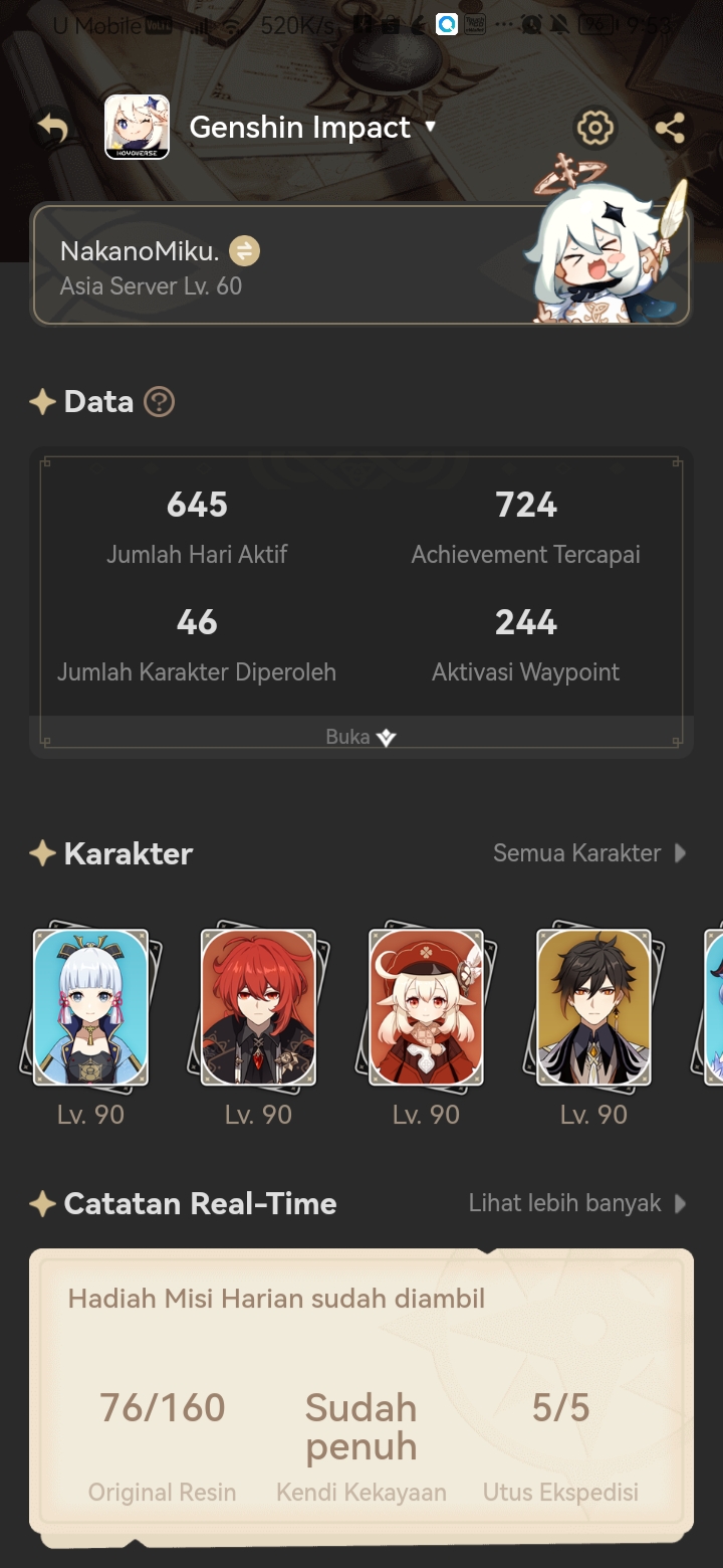 Adventure Rank 60 Genshin Impact | HoYoLAB