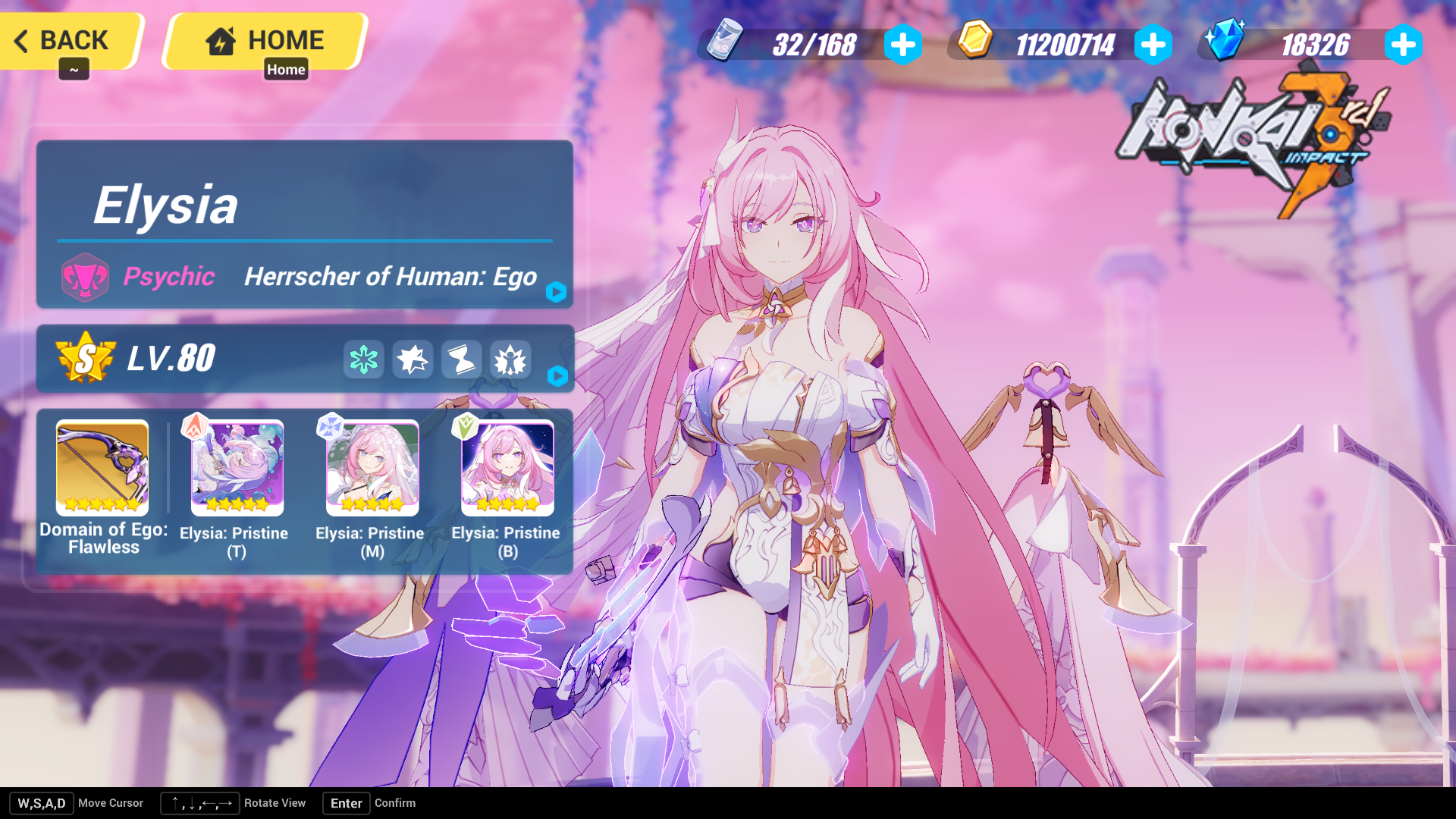 Elysia Herrscher of Human: Ego in Elysian Realm Finality Honkai Impact 3rd | HoYoLAB