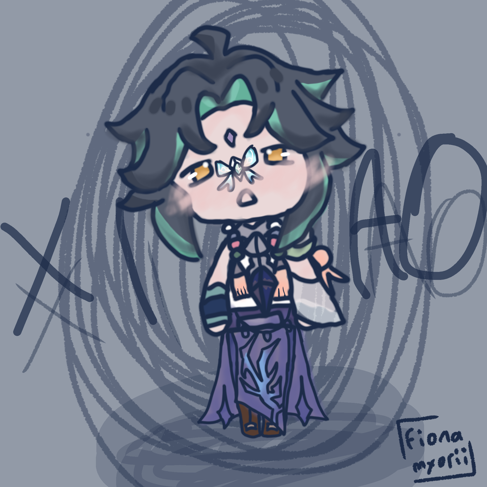 Chibi Xiao Genshin Impact | HoYoLAB