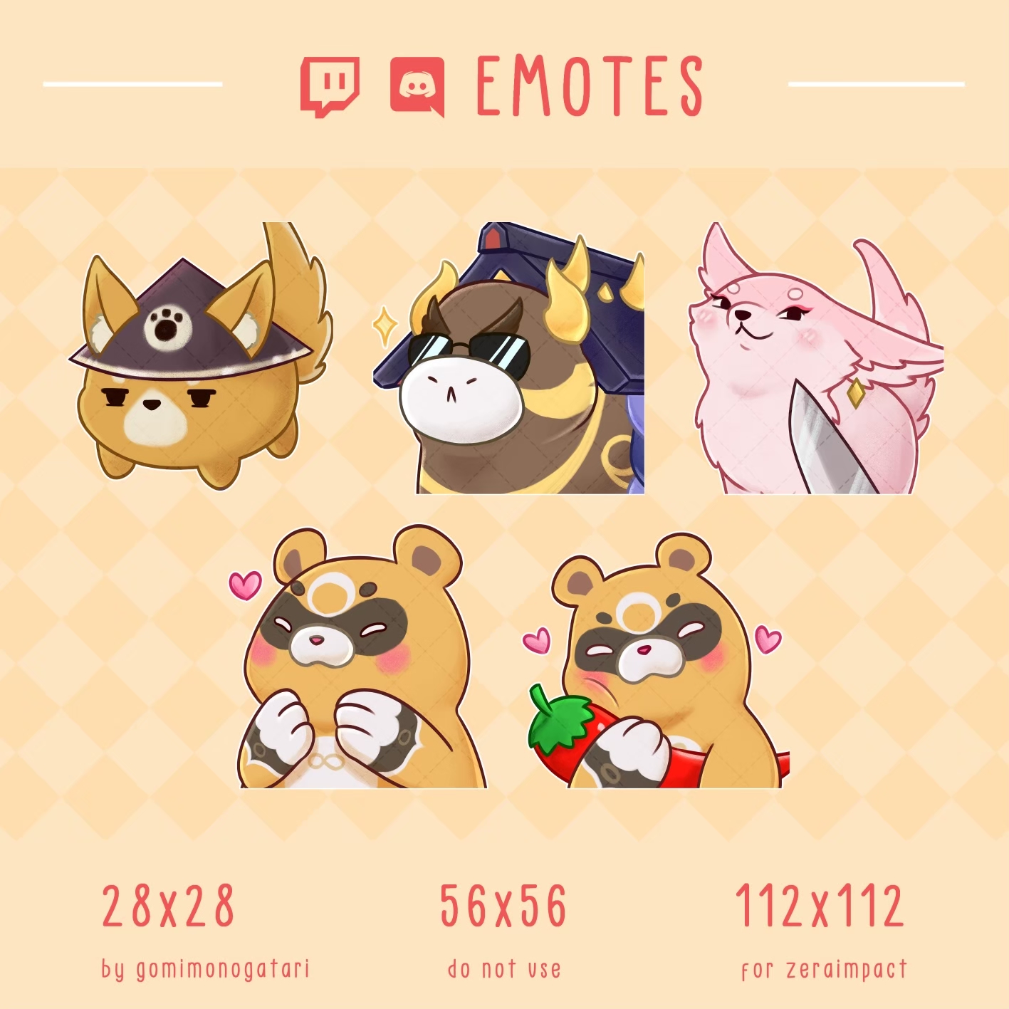 Genshin Chonks Emotes Genshin Impact | HoYoLAB