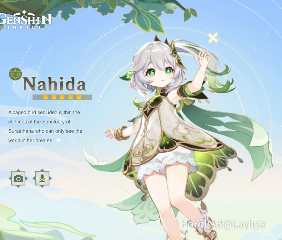 I realised Nahida doesn’t have a vision like Raiden Ei! Genshin Impact ...