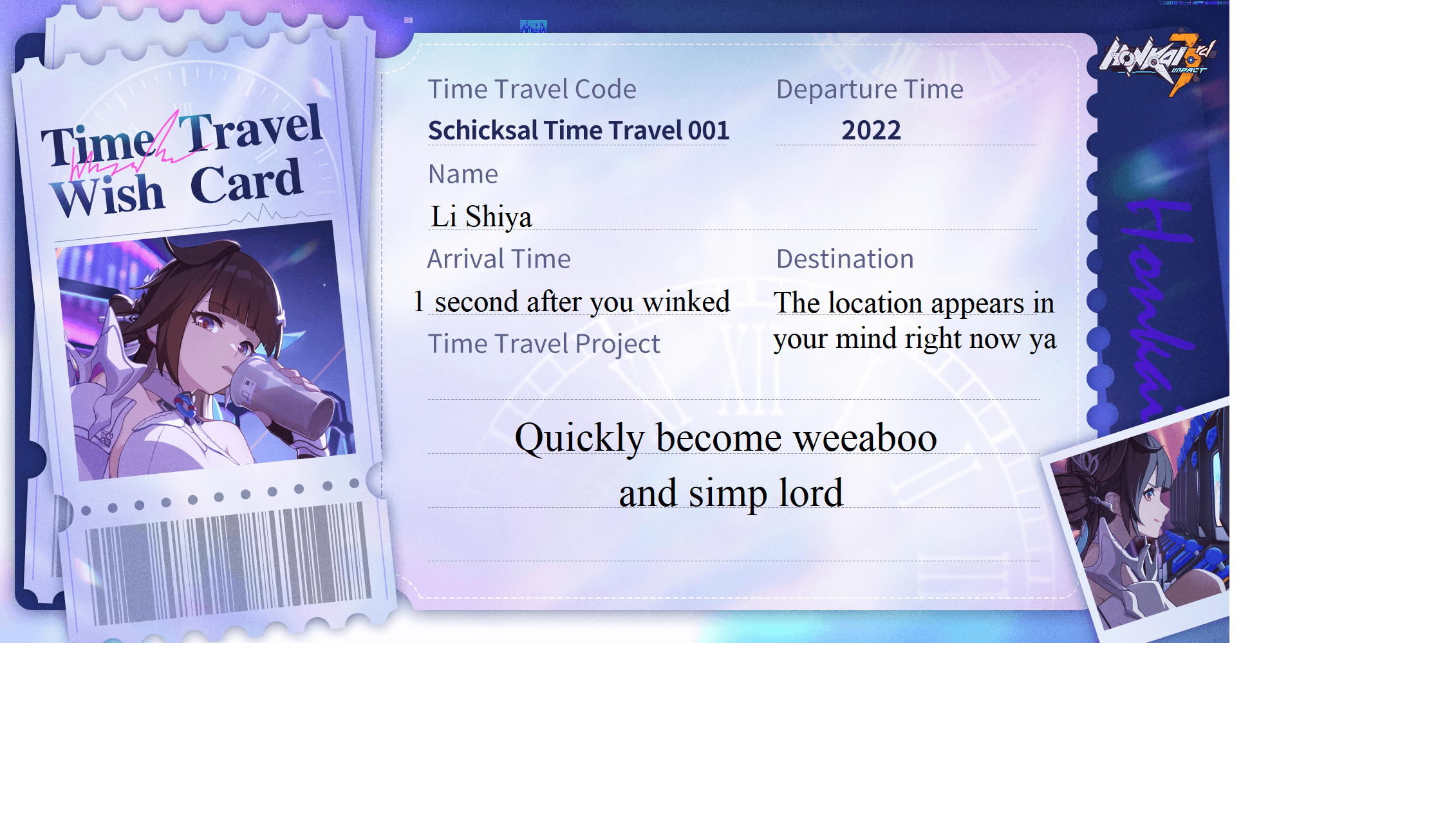 ISEKAI PROJECT Honkai Impact 3rd | HoYoLAB