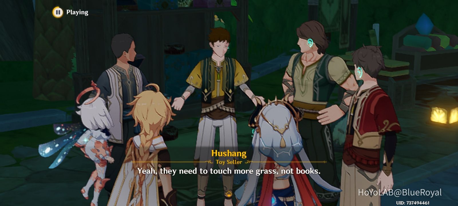 Touch more grass... Genshin Impact | HoYoLAB