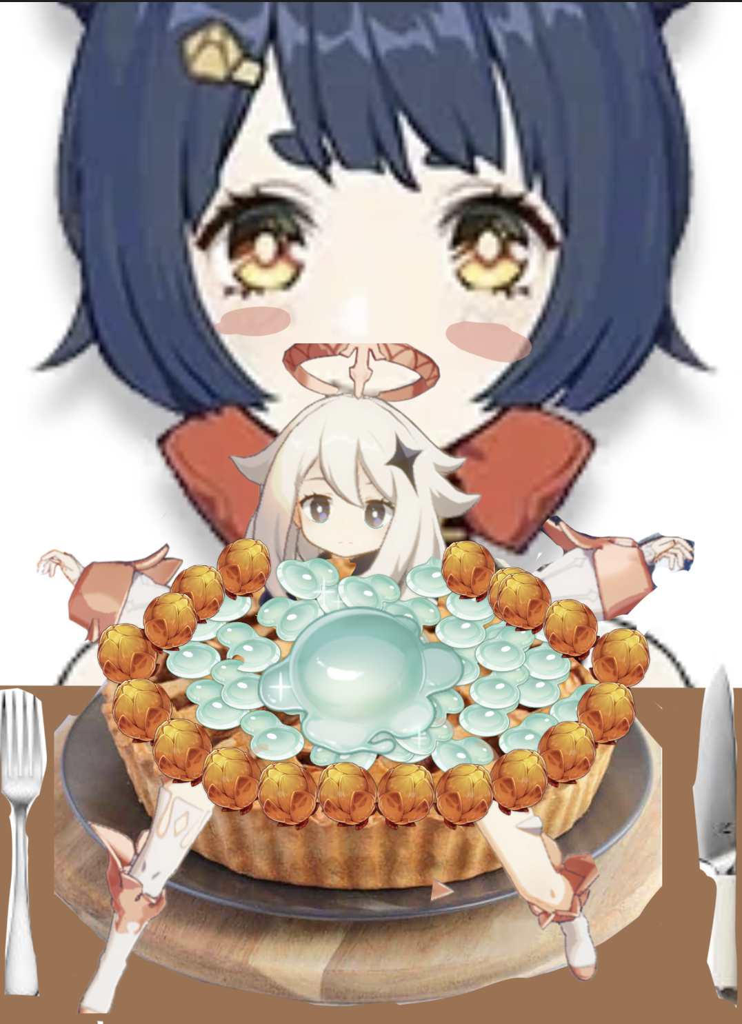 Xiangling’s New Dish: Piemon with Extra Slime and Flaming Flower ...