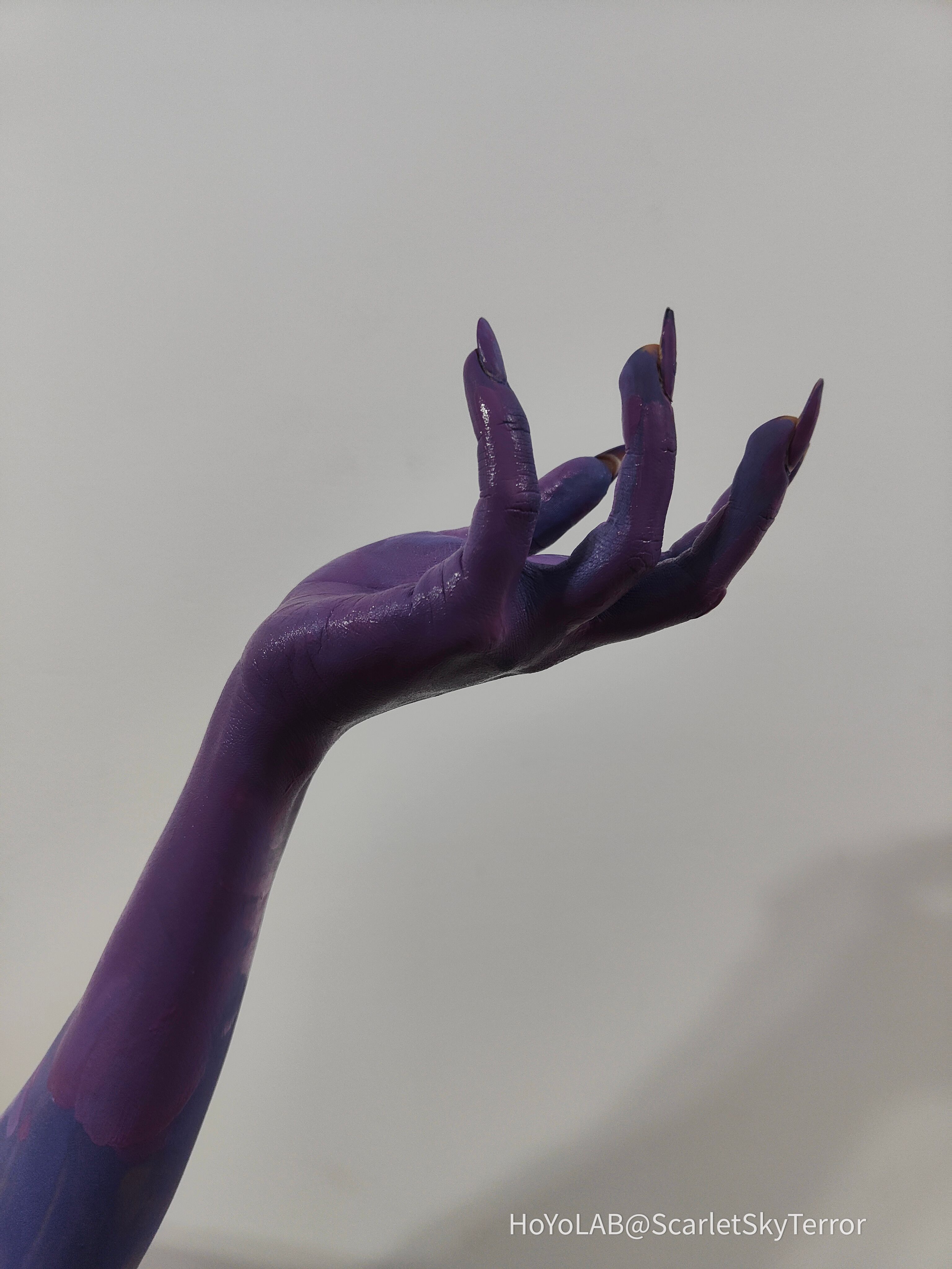 Electro Hand | Paint Art Genshin Impact | HoYoLAB