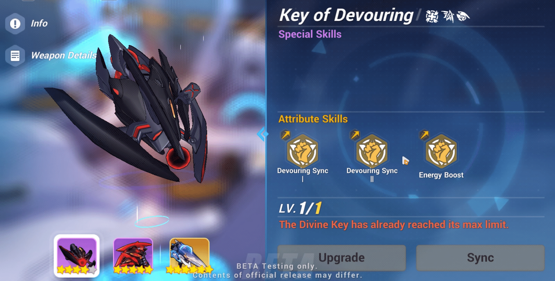 Honkai Impact Beta v6.1 Weapon Review : Star of Eden: Anti-Entropy ...