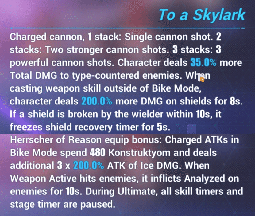 Honkai Impact Beta v6.1 Weapon Review : Star of Eden: Anti-Entropy ...