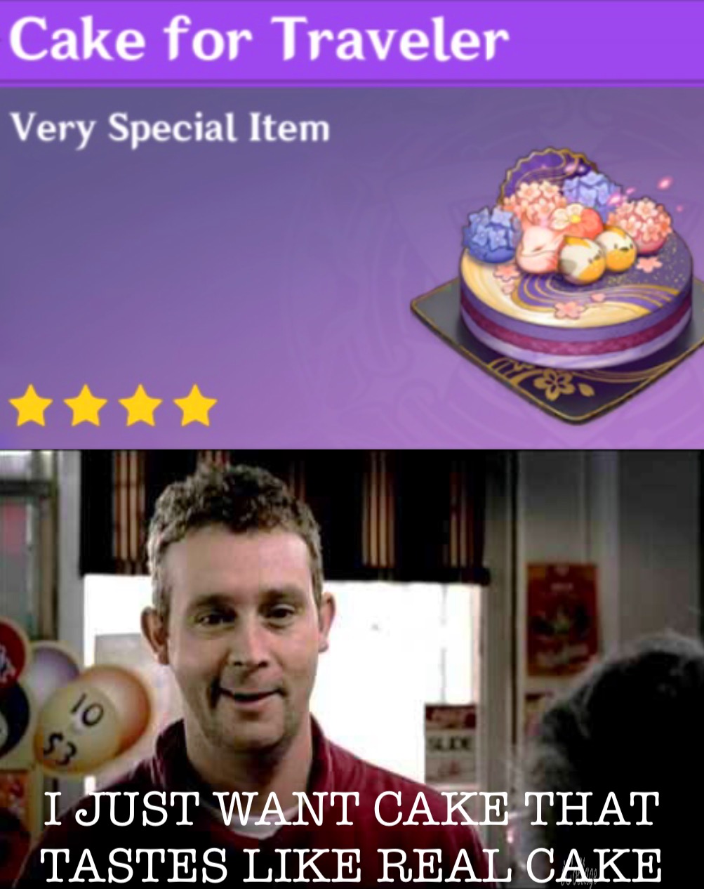 I just want cake that tastes like real cake Genshin Impact | HoYoLAB
