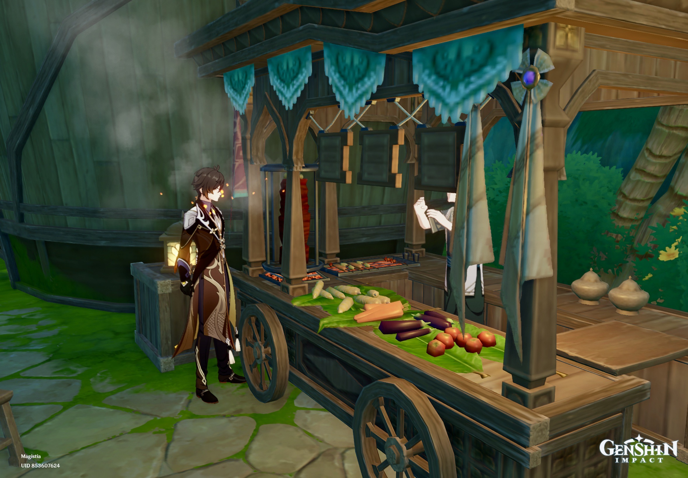 The God of Stone in Port Ormos Genshin Impact | HoYoLAB