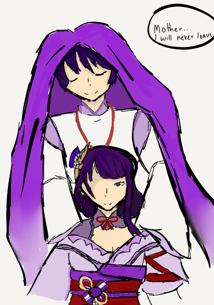 ei and scaramouche digital art Genshin Impact | HoYoLAB