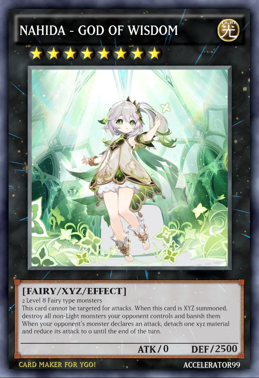 About Nahida TCG Genshin Impact | HoYoLAB
