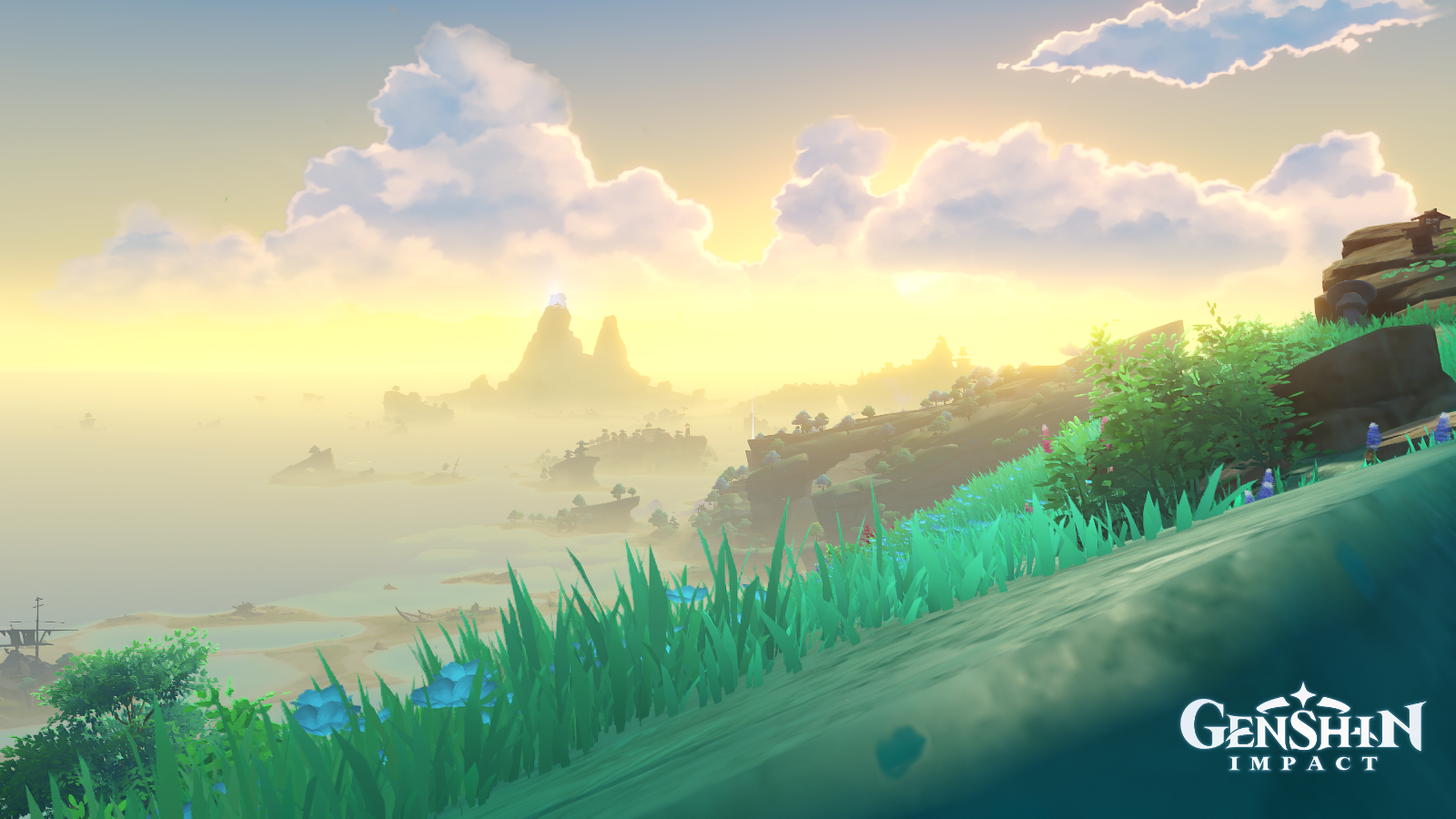 Inazuma view Genshin Impact | HoYoLAB
