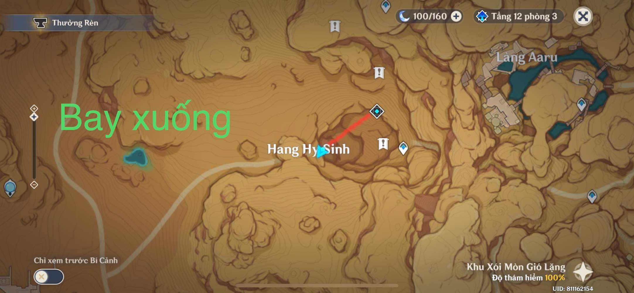 Tám rương ẩn map sa mạc sumeru 3.1 Genshin Impact | HoYoLAB