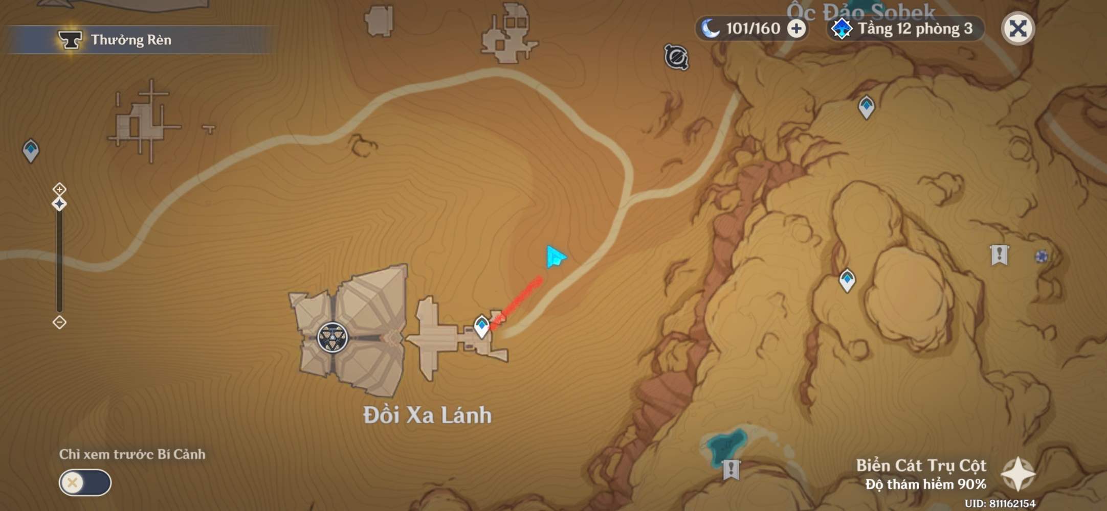 Tám rương ẩn map sa mạc sumeru 3.1 Genshin Impact | HoYoLAB