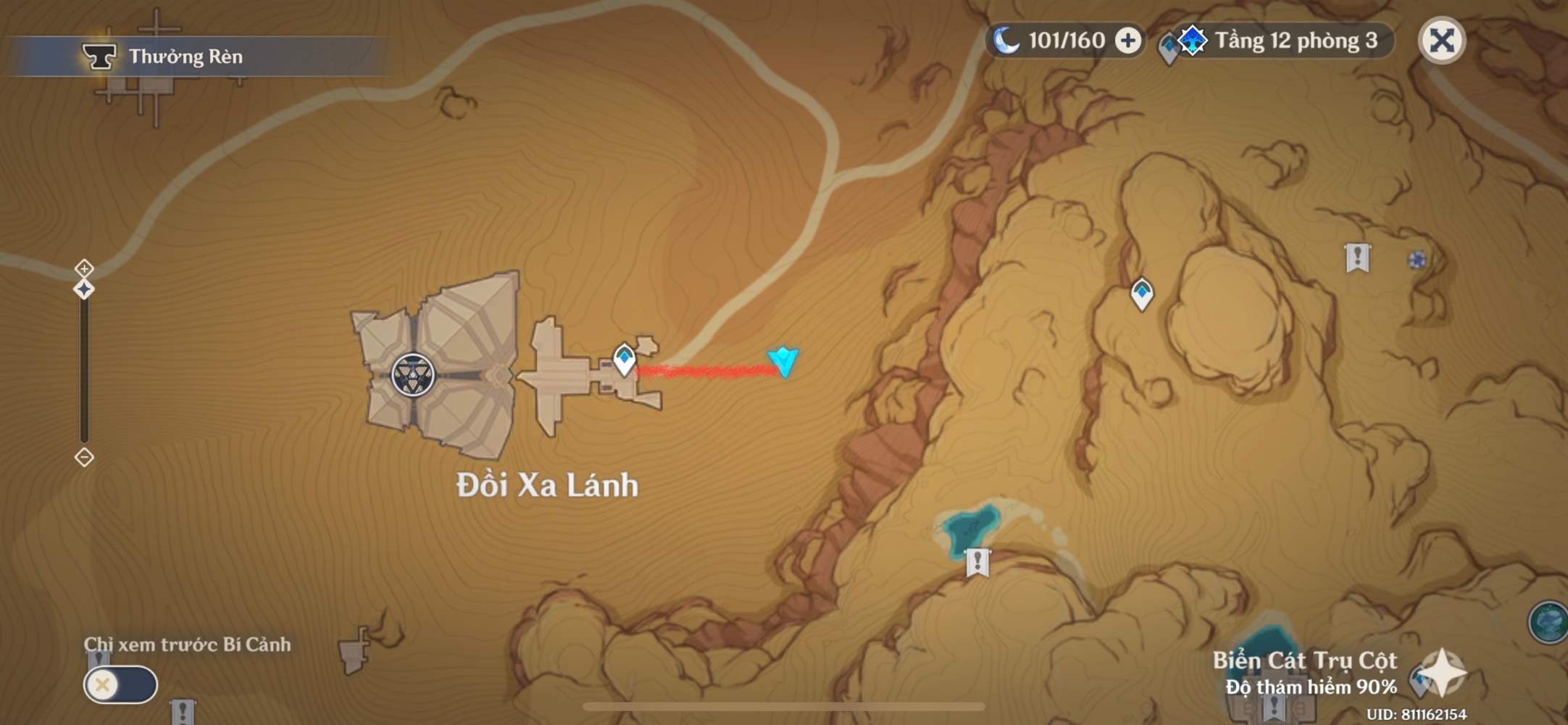 Tám rương ẩn map sa mạc sumeru 3.1 Genshin Impact | HoYoLAB