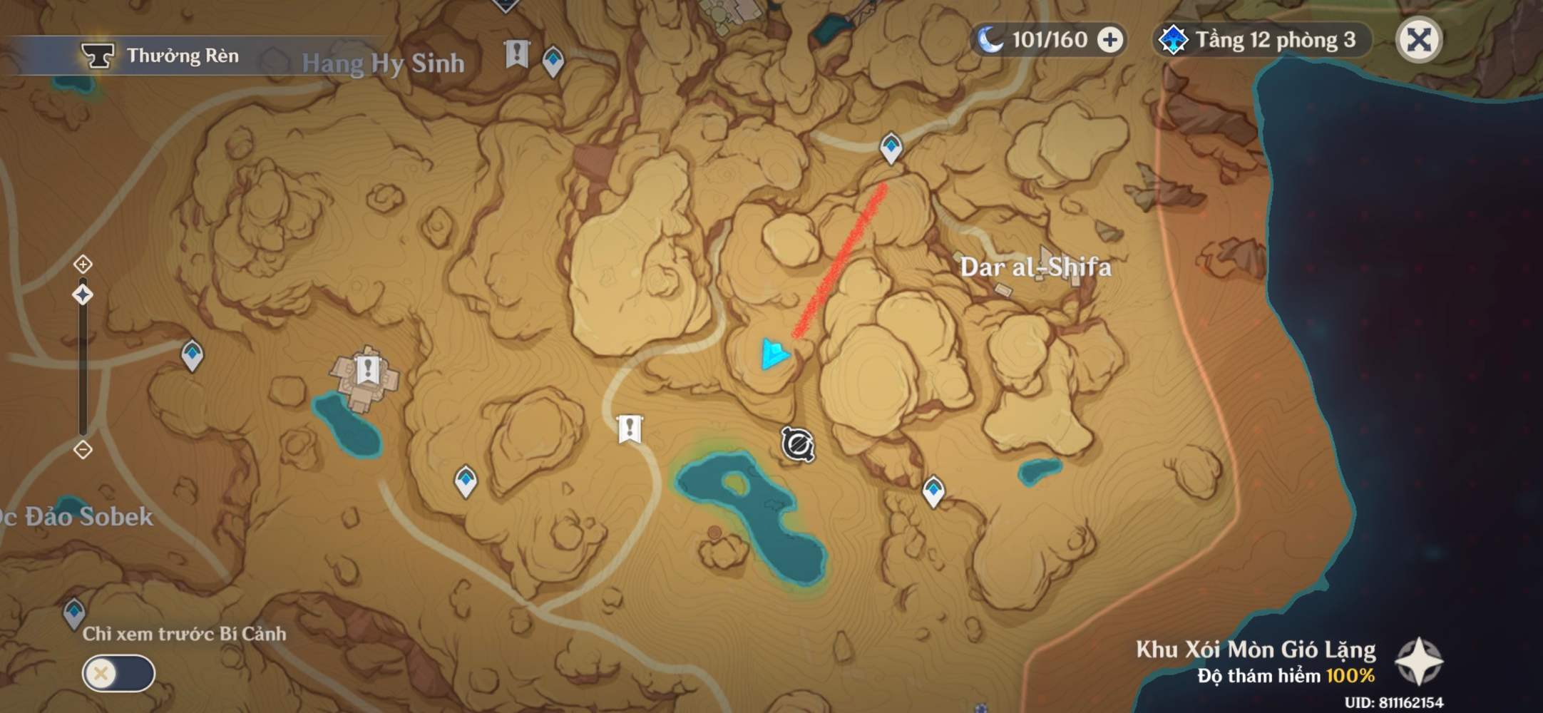 Tám rương ẩn map sa mạc sumeru 3.1 Genshin Impact | HoYoLAB