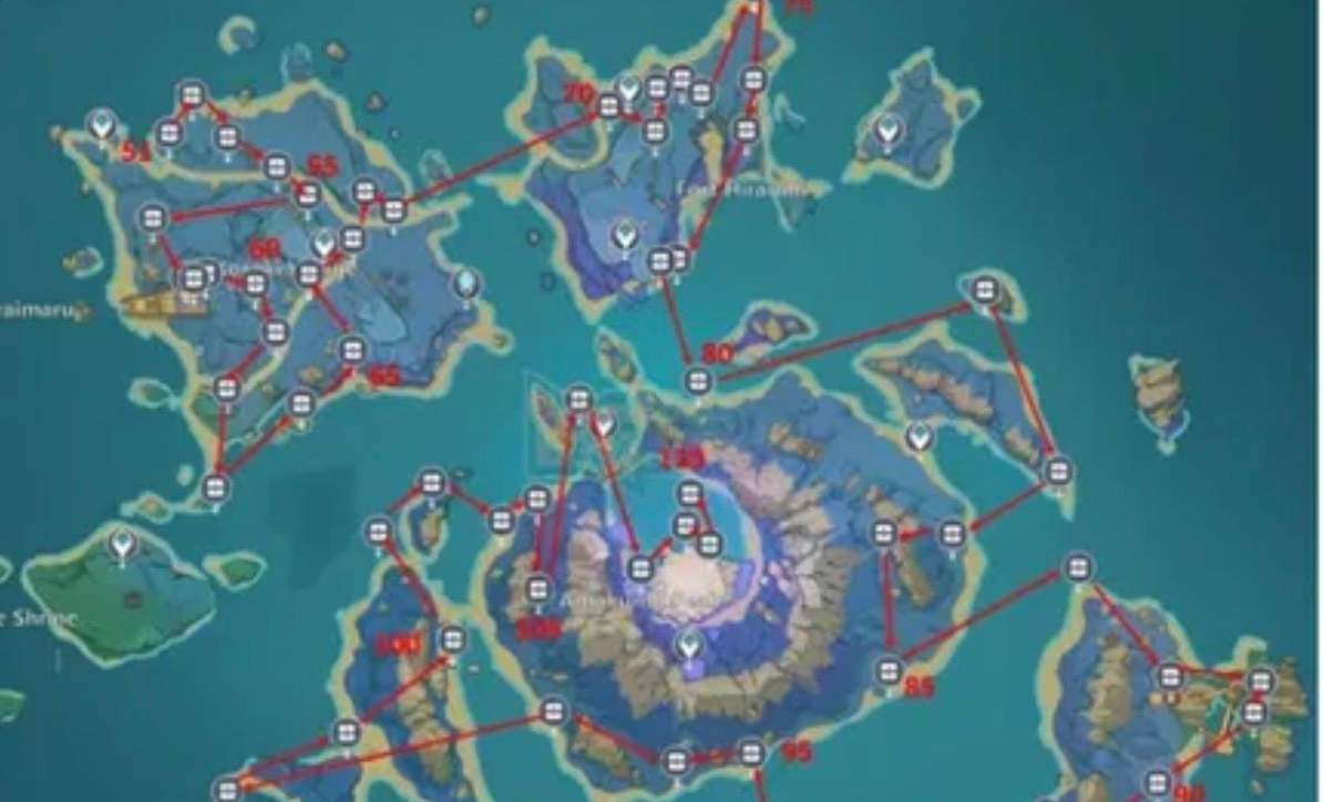 THU THẬP RƯƠNG INAZUMA Genshin Impact | HoYoLAB