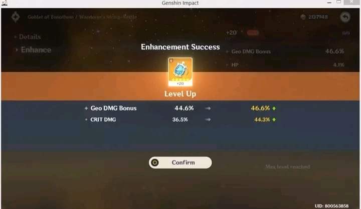 my copium geo goblet Genshin Impact | HoYoLAB