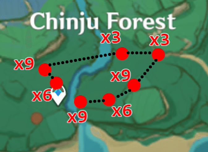 [All Wood Types] Sumeru Gadget: Wood Farming Route Genshin Impact | HoYoLAB