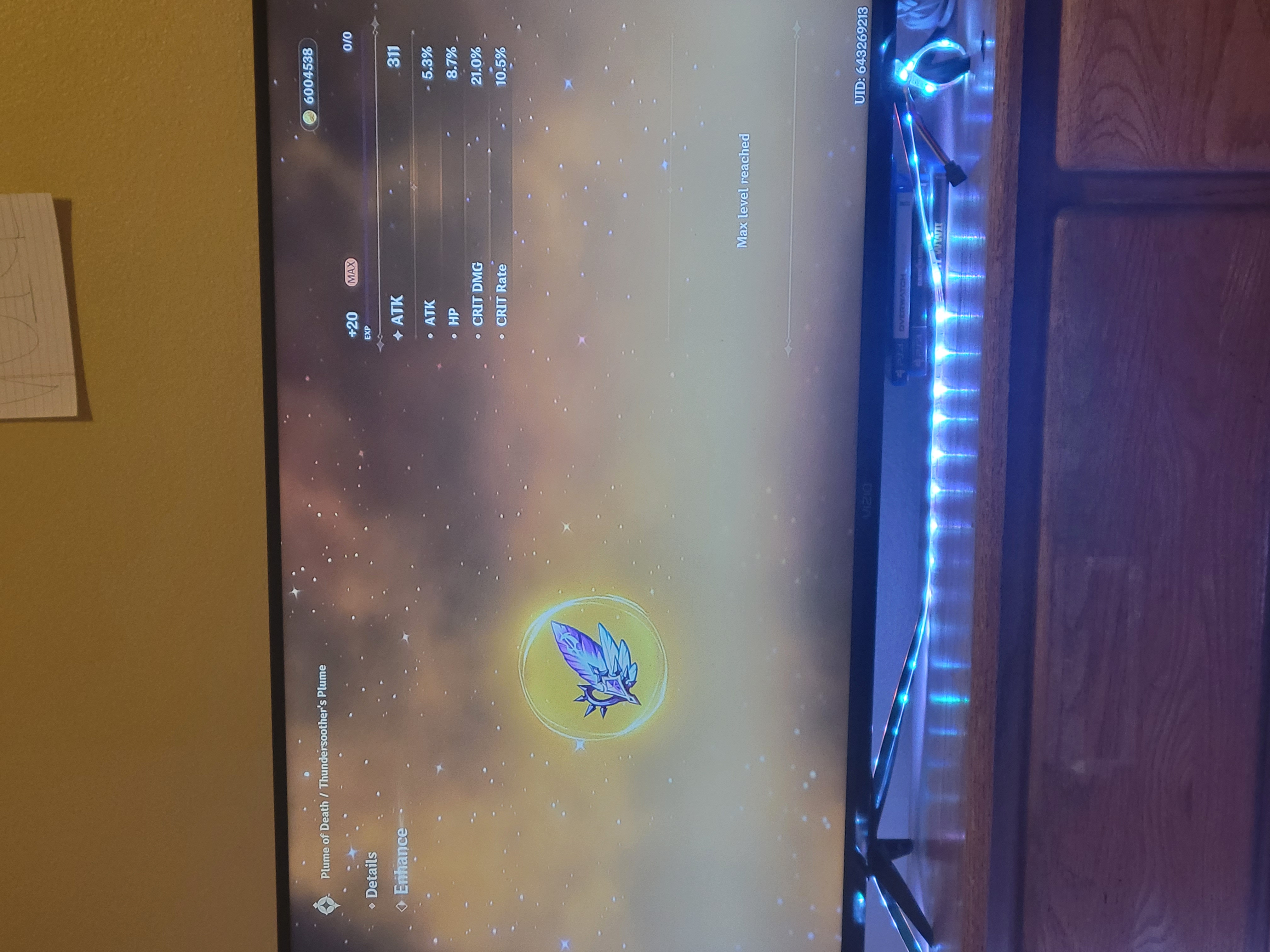look @ my newest 42 crit value piece!!! 🥳🥳 Genshin Impact | HoYoLAB