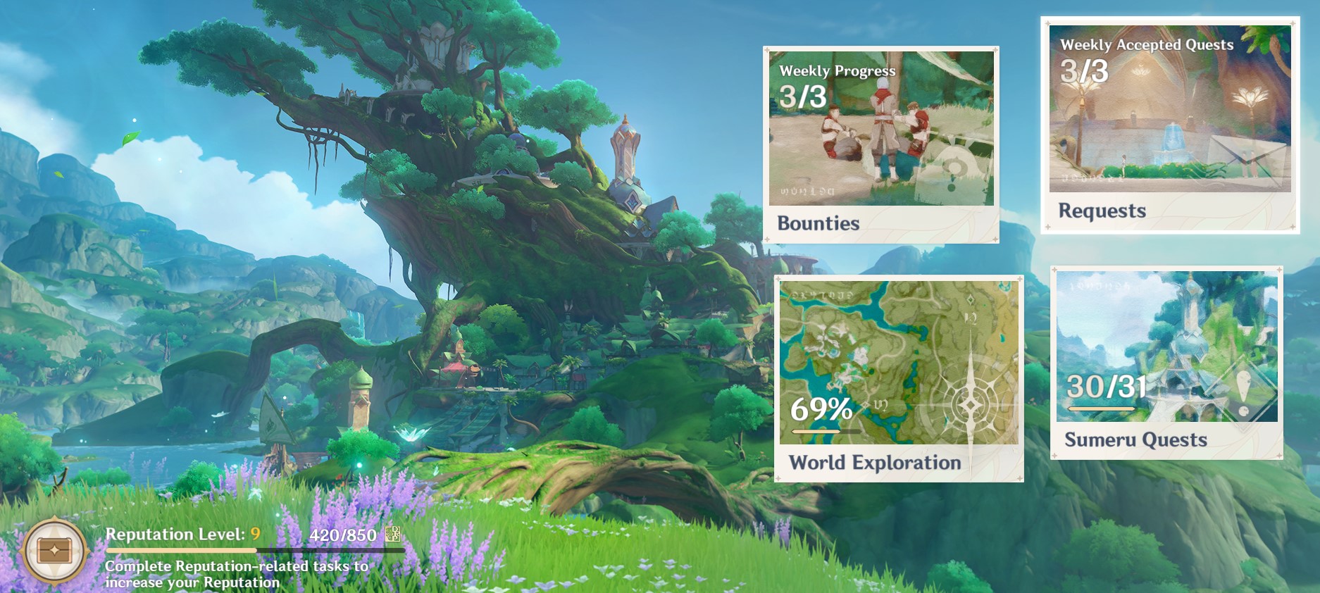 Sumeru Reputation! Genshin Impact | HoYoLAB